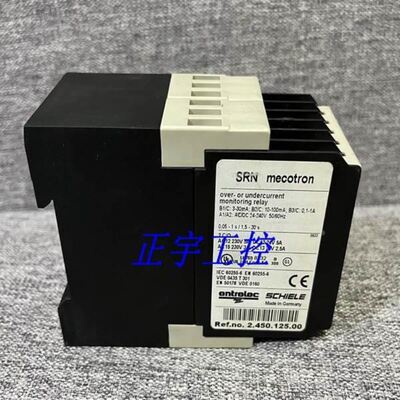 施勒ENTRELEC SCHIELE SRN MECOTRONREF.NO.2.450.125.00