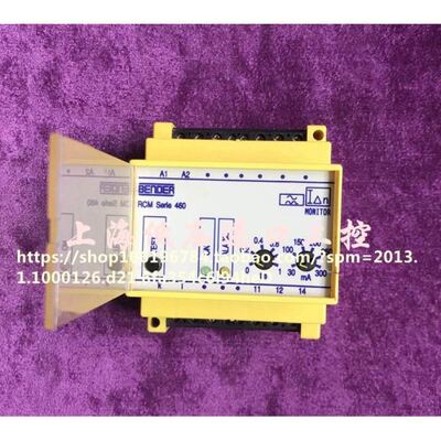 BENDER本德尔绝缘监视仪RCM460Y B94012022 RCM SERLE460