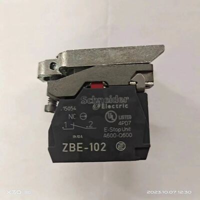 ZB4BZ141 按钮底座2NC+1NO带框基座ZB4-BZ102 B