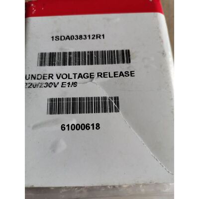 ABB.框架断路器欠压线圈 YU220/240VE1/E6 ,1SDA038312R1