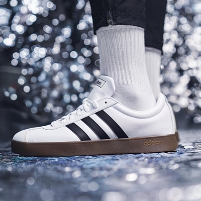 adida sVL黑白COURT低帮休闲板鞋ID6015 江西仓