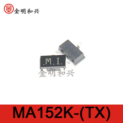 MA152K-(TX)丝印MI/M1贴片三极管
