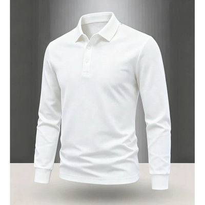 Shirt Shirts For Clothes Men Formal Long Sleeve White 男衬衫