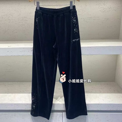 小姐姐Ed hardy潮牌专柜正品2025冬款女士休闲裤 E1RDW398-2680
