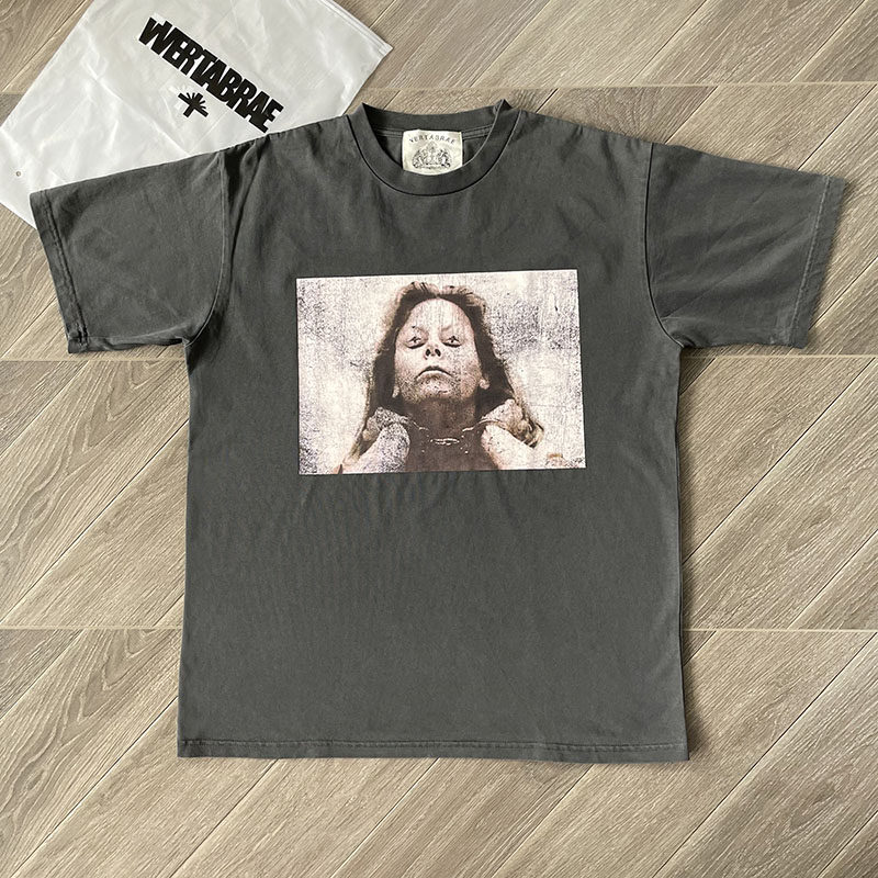 Vertabrae Aileen T-shirt 男女同款洗水纯棉短袖t恤
