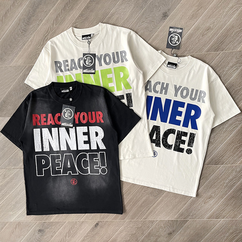 Hellstar Studios Inner Peace tee 休闲纯棉短袖T恤