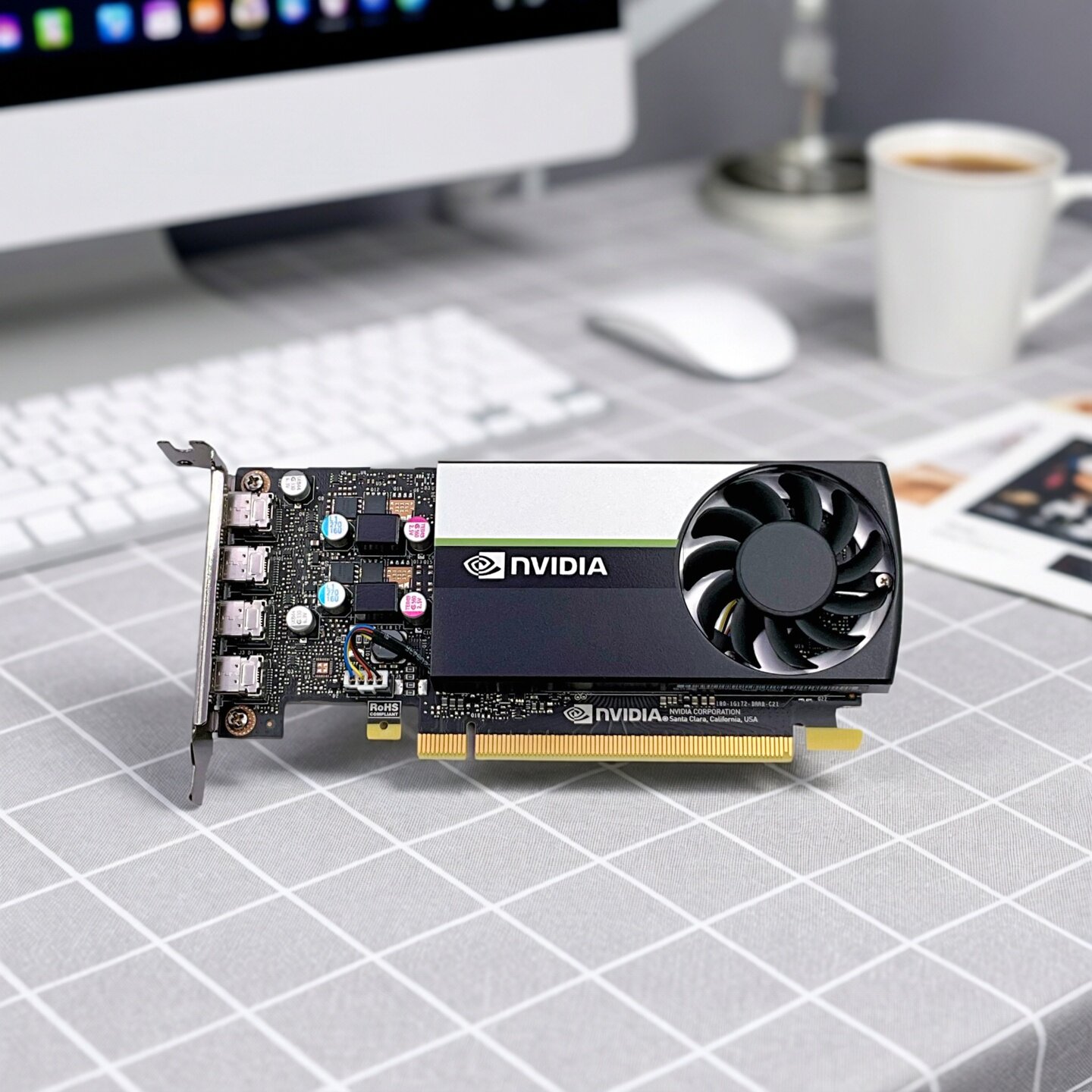 全新原装正品NVIDIA T400 T600 T1000专业图形显卡设计渲染工作站