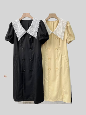 华系列XL13625品牌女装2024夏季新款气质女式连衣裙H22017