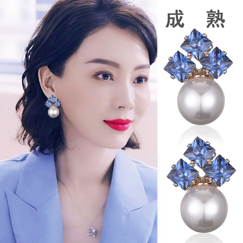 珍珠耳环小众设计感轻奢高级法式耳饰高级感耳坠耳环2026新款爆款