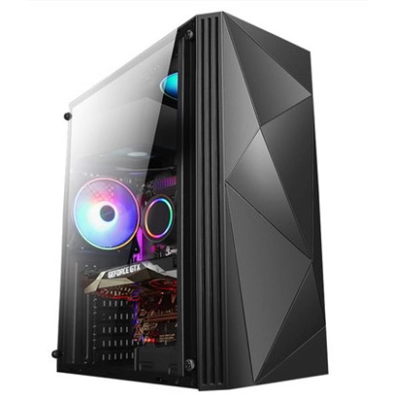 二手台式迷你电脑独显小主机双四核办公家用游戏i3i5i7