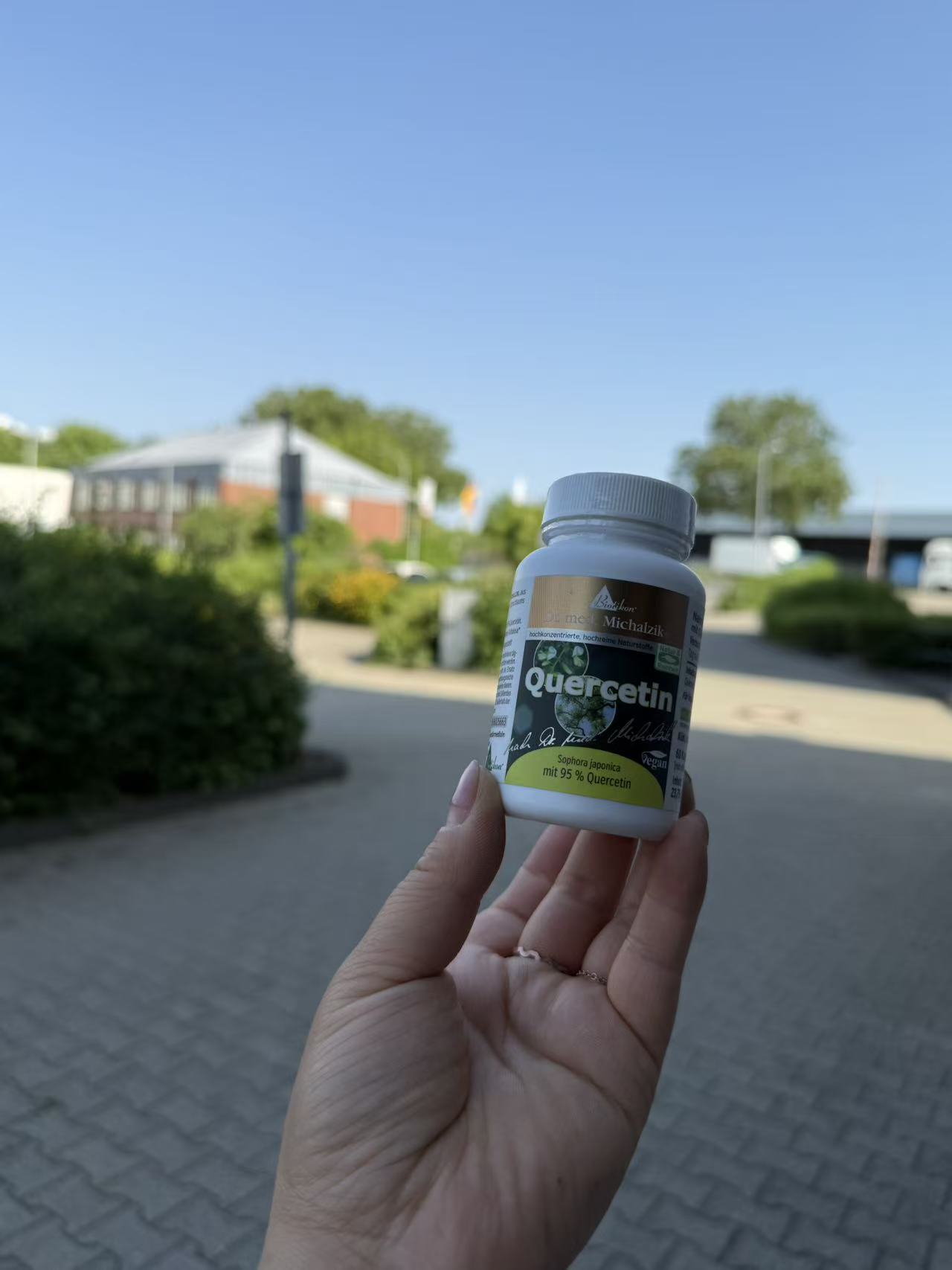 德国直邮代购 Biotikon槲皮素胶囊 60粒免疫现货