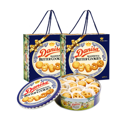 皇冠曲奇饼干454g*2送礼礼盒