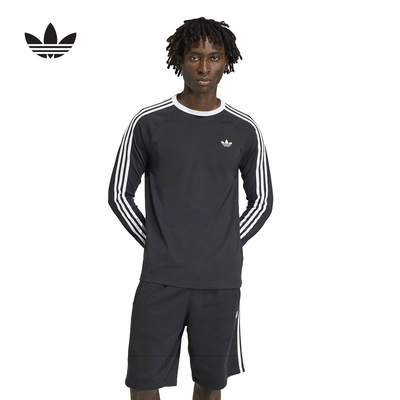 adidas阿迪达斯官方运动2026春男长袖T恤 KE3546