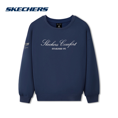 SKECHERS斯凯奇运动2026春中性卫衣 L126U011-002Z