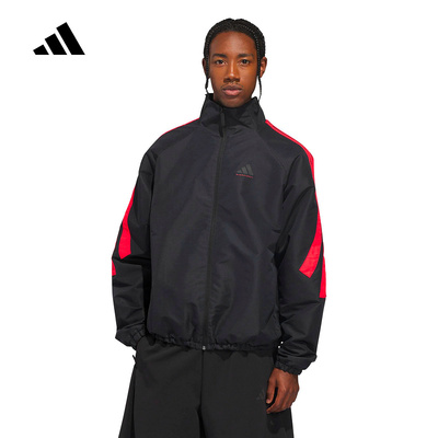 adidas阿迪达斯官方运动2026春中性梭织夹克 JZ0373