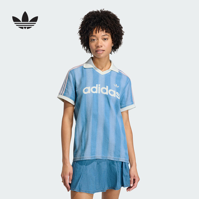 adidas阿迪达斯官方运动2026夏女短袖上衣 KD5448