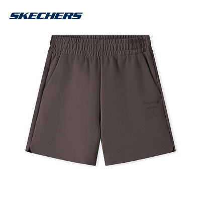 斯凯奇运动2025夏女短裤 L225W219-05U5