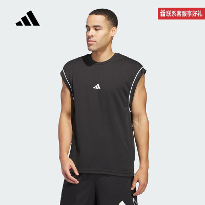 adidas阿迪达斯官方运动2025夏男背心 JN4722