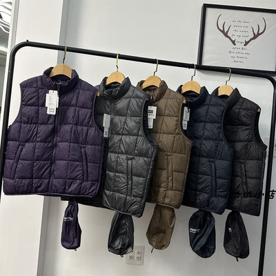 仇仇家！男女情侣款秋冬保暖立领空气棉服背心便携式马甲483632