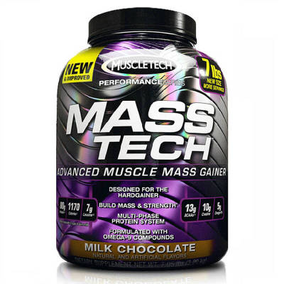 MuscleTech MASS TECH Advanced Muscle Mass Gainer Protein 5lb