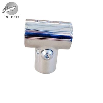 90°可分离三通船舶游艇工程建筑316铸造精抛光22/25mm开体三通