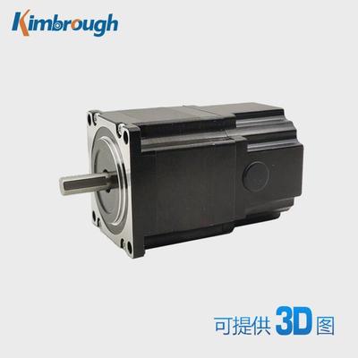 两相57永磁刹车步进电机径身长51mm力矩1.0nm轴机6.35