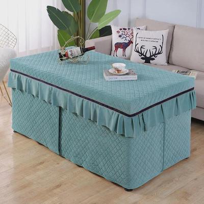 加厚冬季电暖炉罩防尘盖布烤火罩电炉罩维多利亚桌布餐桌套茶几套