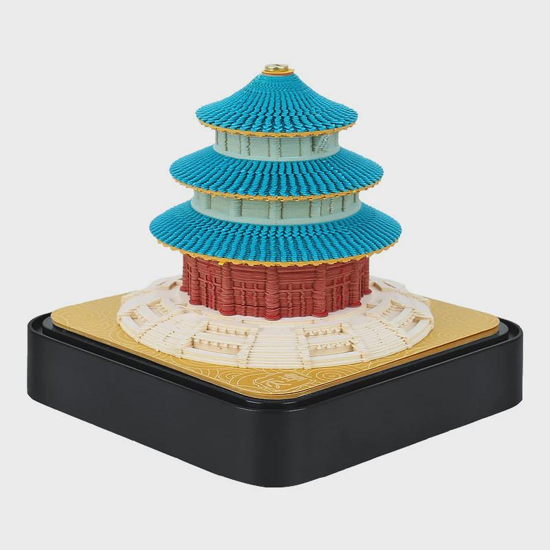 探索地球全景3d立体伴手礼太空人摆件纸雕地球日历创意礼品便签纸