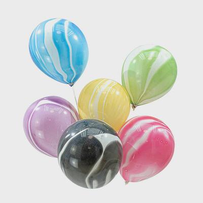 玛瑙气球婚礼生日派对装饰气球婚房场景布置彩云气球balloons