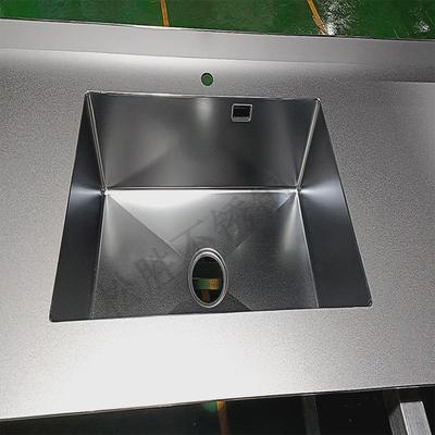 定制台面防刮花不锈钢板玫瑰金古铜银色喷砂抗指纹防刮花台面板