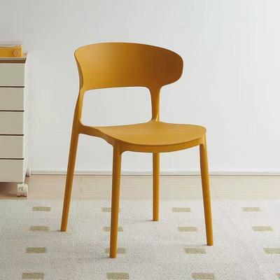 餐椅家用塑料现代简约休闲椅子网红加厚餐厅靠背椅北欧椅子
