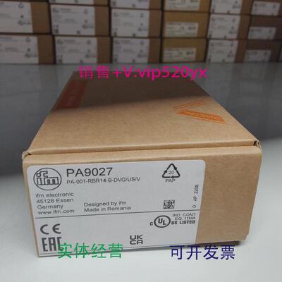 现货供应IFMPA9026PA9027PA9028PA9021全新易福门现货