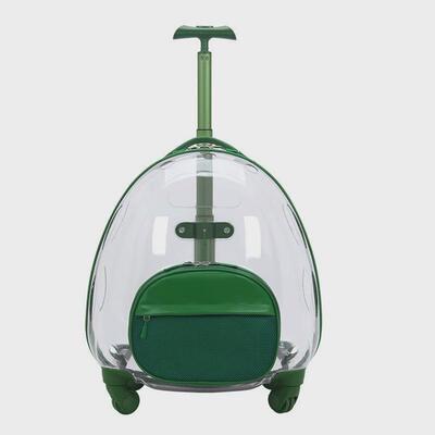 大容量宠物箱包新pc泡泡透明航空箱猫包外出宠物狗狗手提拉杆箱箱