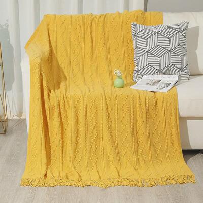 定制秋冬毛毯子办公室旅行披肩午睡线毯毯针织沙发薄blanket定做