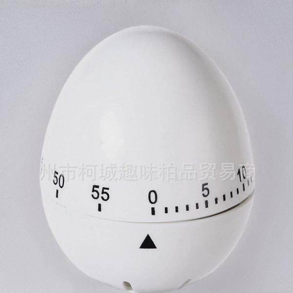厨房计时器定时器提醒器不锈钢蛋形倒计时器机械闹钟厨房工具用品