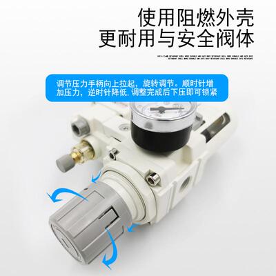 WSM万思买空压机空气压缩机过滤器油水分离器差压排水AC2010-02