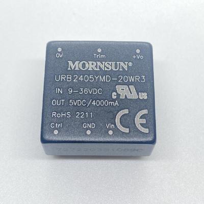 URB2405YMD-20WR3金升阳DC-DC电源模块9-36V转5V4A 20W现货可直拍
