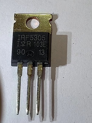 IRF5305逻辑芯片P沟To-220场效应管继电器31A110W电源驱动板模块