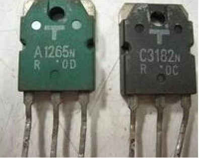 原装进口拆机 A1265 C3182 2SA1265 2SC3182 音频功放配对管 测好