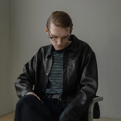 Unlikely复古羊皮宽松货车夹克