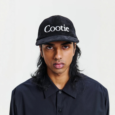 COOTIE麂皮网眼字母刺绣棒球帽