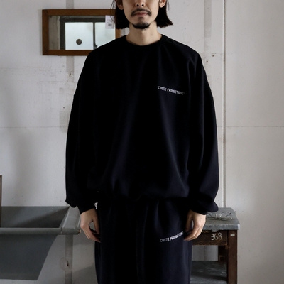 COOTIE抓绒刺绣插兜圆领卫衣