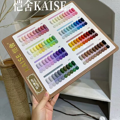 舍下恺舍80色秋日私语甲油胶套装美甲店专用