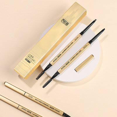 批发小金条双头眉笔三角旋转笔