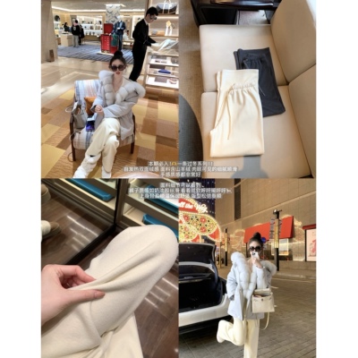 POET WONG【升温裤王】必入!一条过冬含羊绒双面绒感保暖松弛神裤