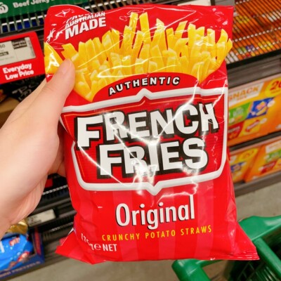 澳洲代购直邮 French Fries 无麸质原味香脆咸味土豆条 薯条 175g