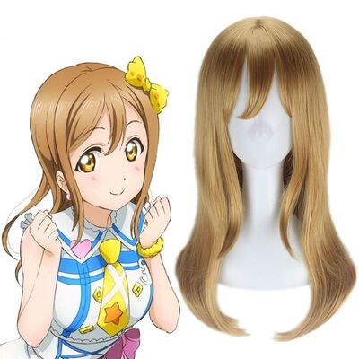 LoveLive! 水团 Aqours 国木田花丸cosplay假发