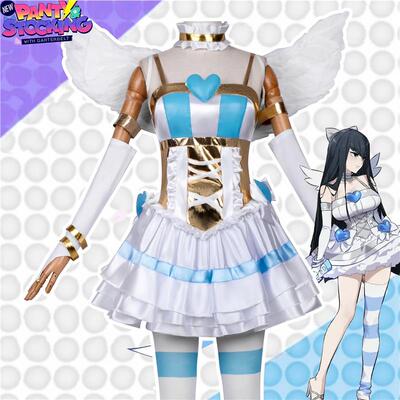 吊带袜天使史朵巾stockingcos服战斗服动漫cosplay连衣裙全套可爱
