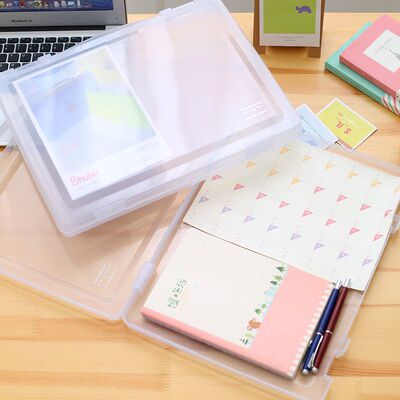 树德防水手提式资料盒办公用品