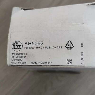 议价IFM易福门KB5062电容式传感器，型号KB-3020-B